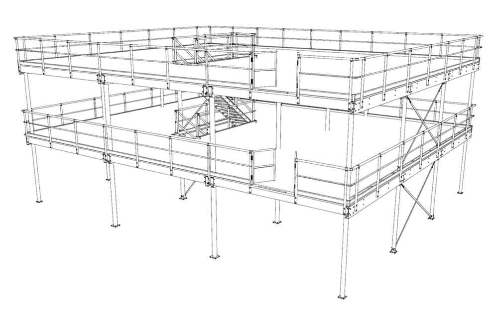 Double Deck Mezzanine | Almacon