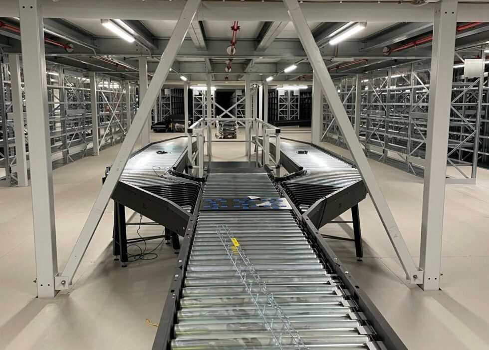 Almacon completes innovative project: four-story mezzanine with ...